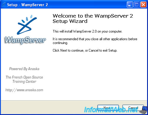 How To Install A Complete Web Server Apache Php Mysql Easily Thanks To Wamp 20 Web